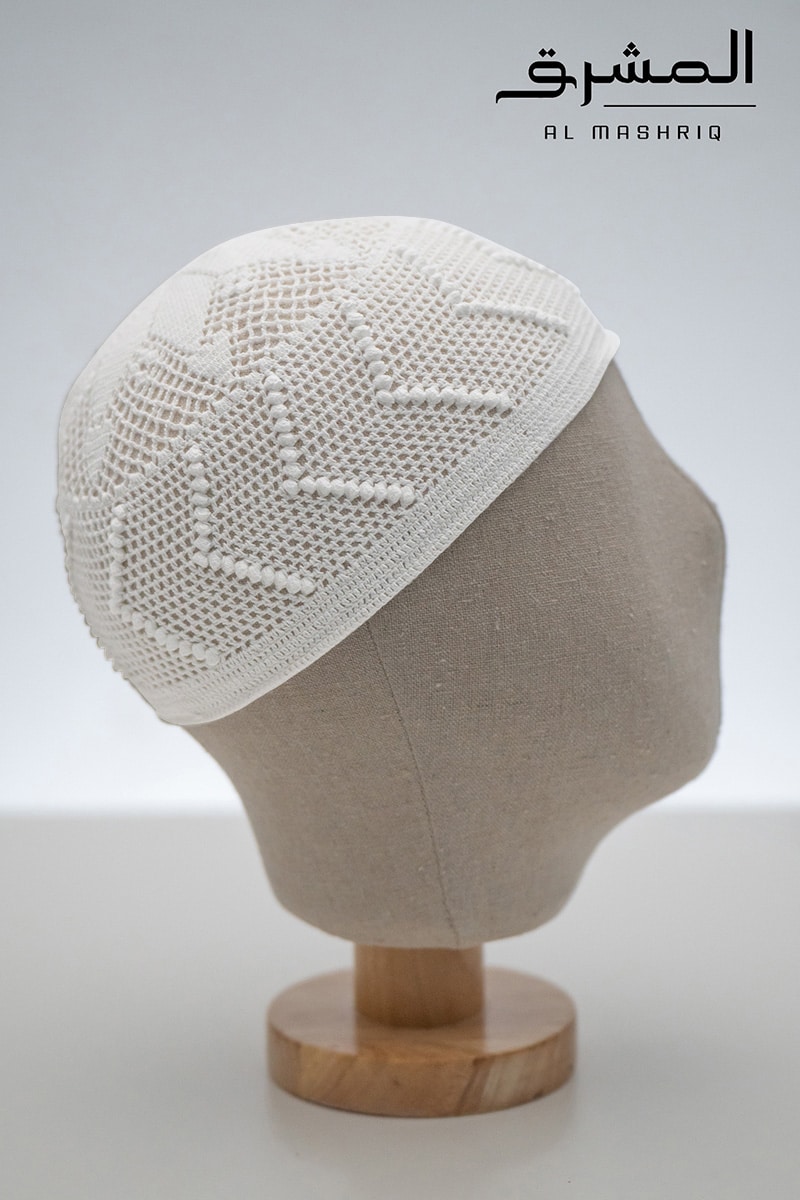 Chechia blanche Réf : 11 - Al Mashriq