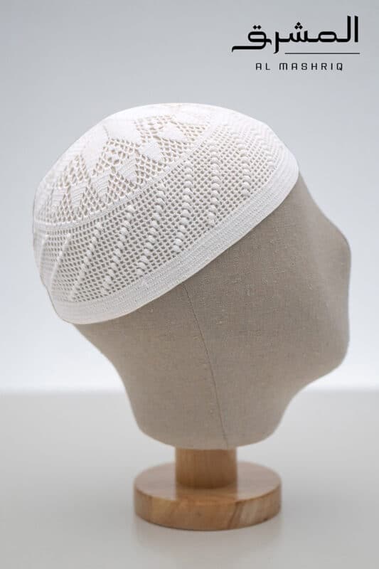 Chéchia blanche réf : 12 - Al Mashriq